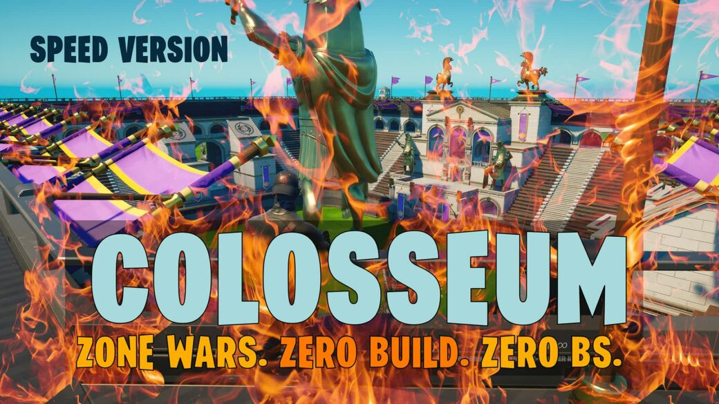 Speed Colosseum [ dropzone ] – Fortnite Creative Map Code