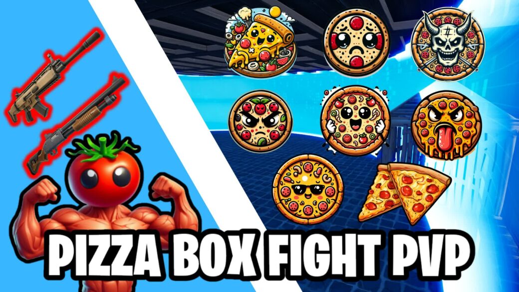 🍕Pizza🍕 Box📦 Fight PvP😈🔥 (NEW) [ tgp_sta4rb ] – Fortnite Creative Map Code