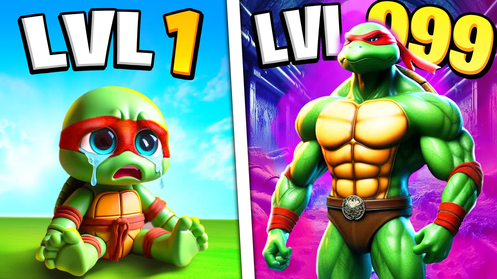 NINJA TURTLES TYCOON 🐢 [ smippyvlad ] – Fortnite Creative Map Code