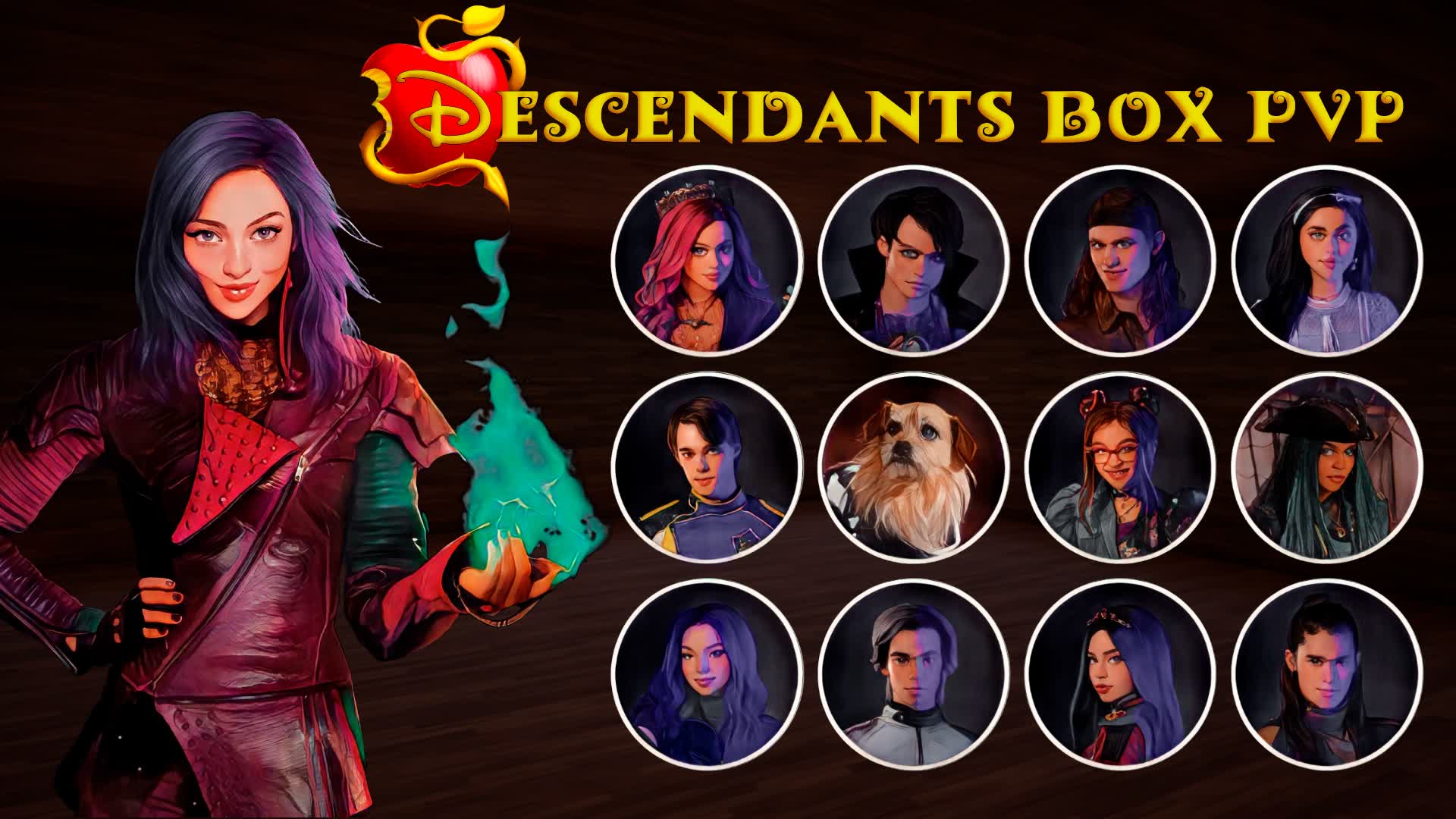 DESCENDANTS BOX PVP 📦 [ n0r4 ] – Fortnite Creative Map Code