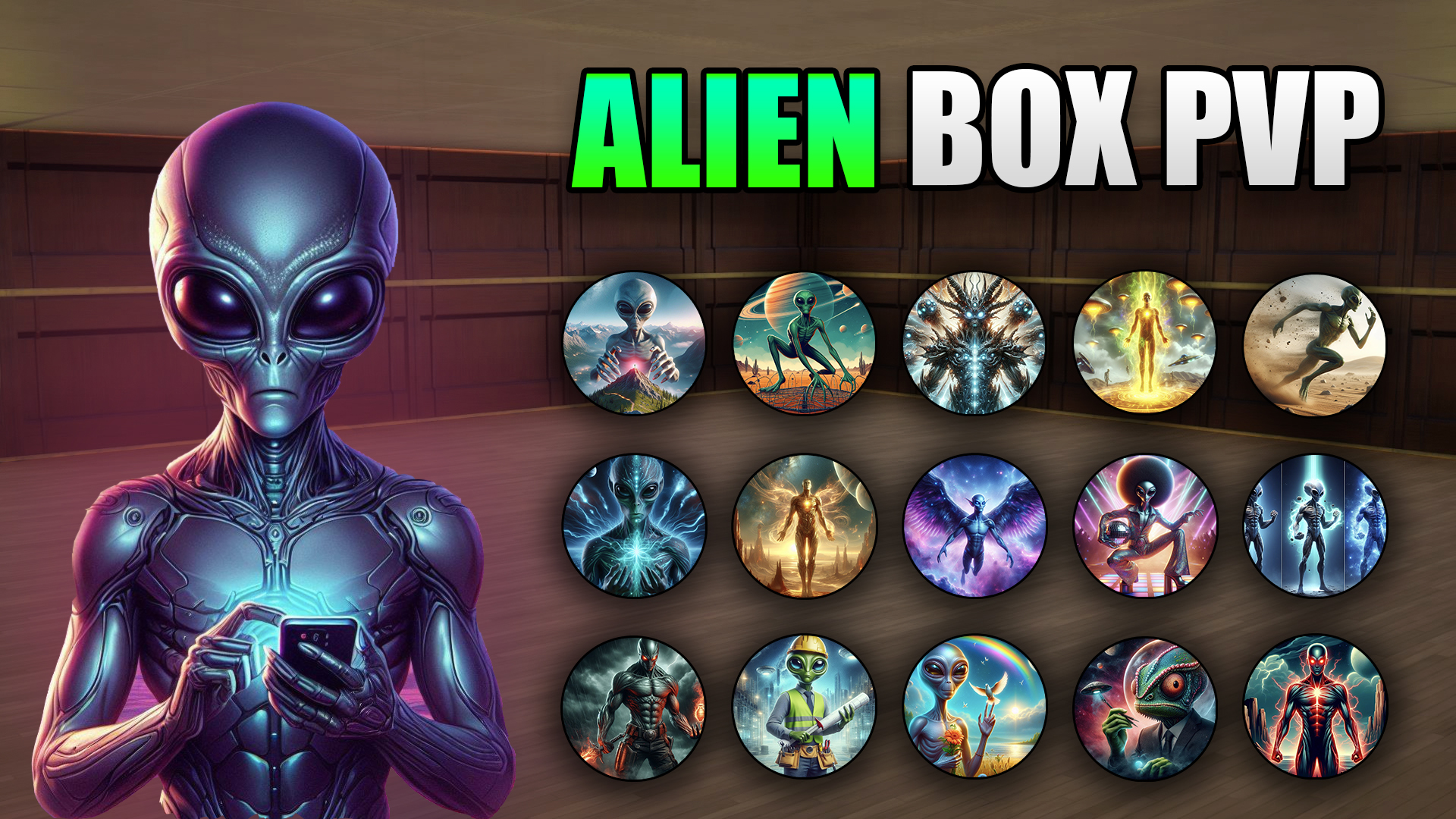 Alien Box PvP 📦 [ trbz_youtube ] – Fortnite Creative Map Code