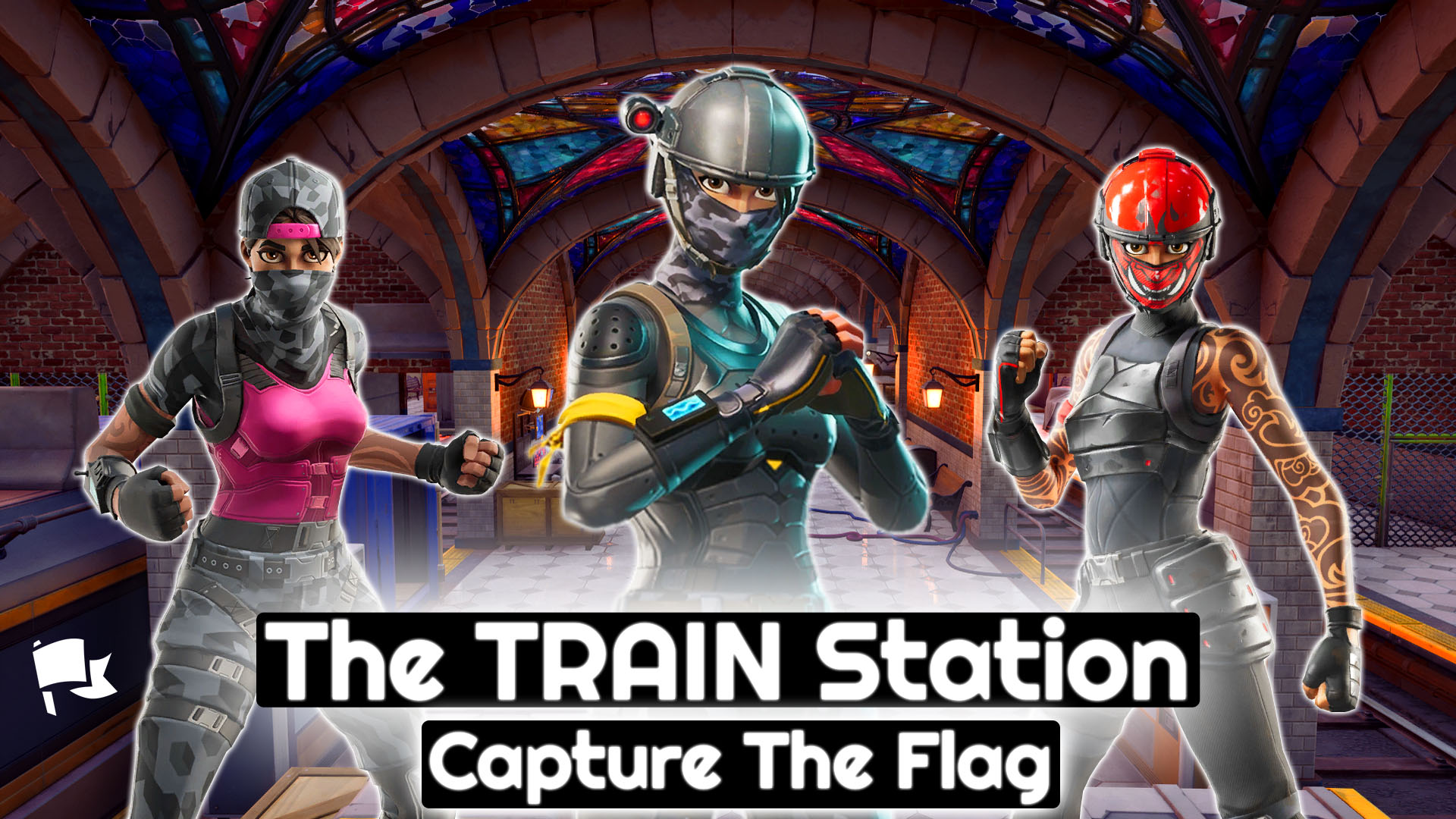 The Train Station - CTF [ Smurff ] – Fortnite Creative Map Code
