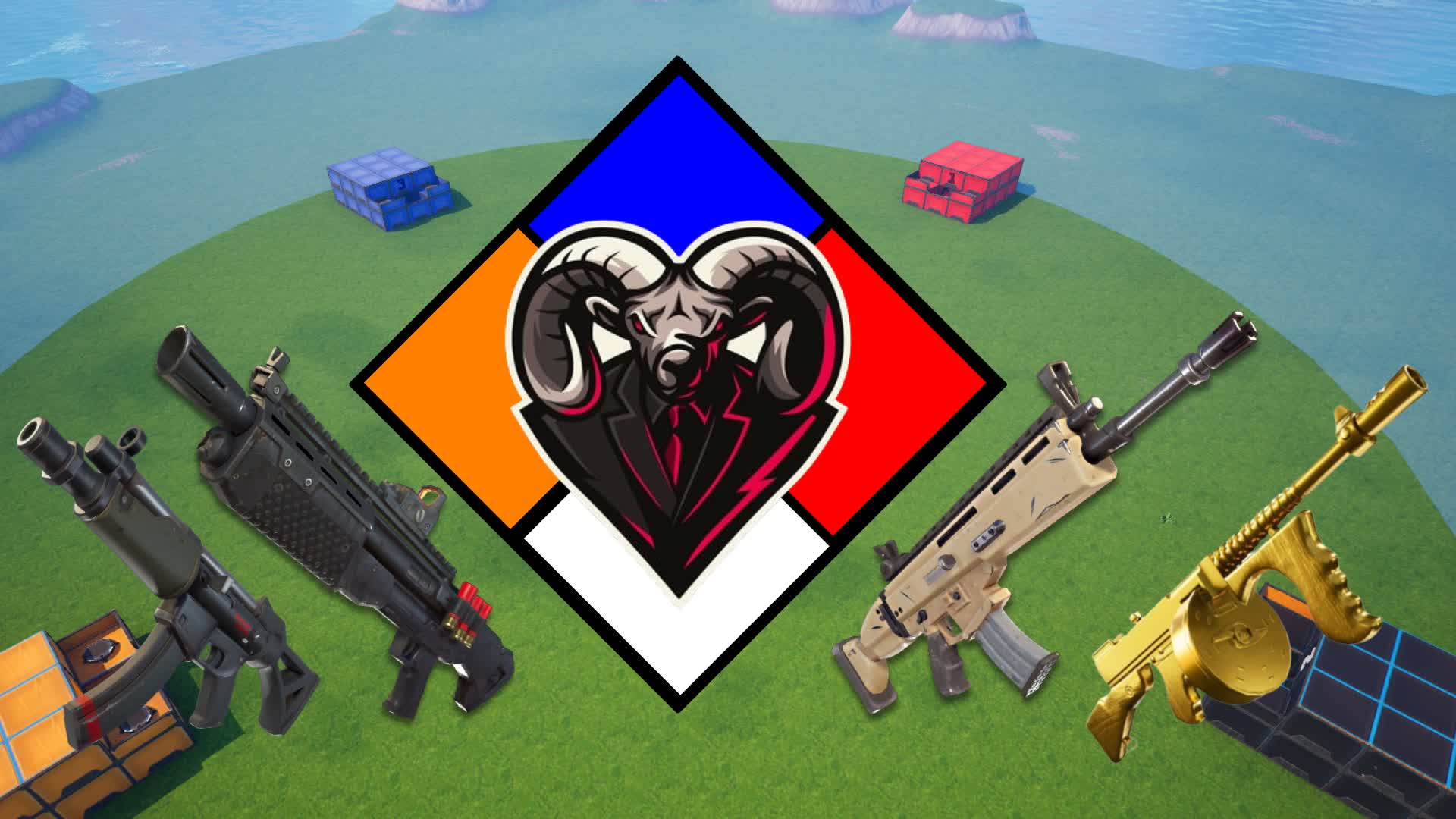 🐐 ULTIMATE GO GOATED! 🐐 [ bleaks ] – Fortnite Creative Map Code