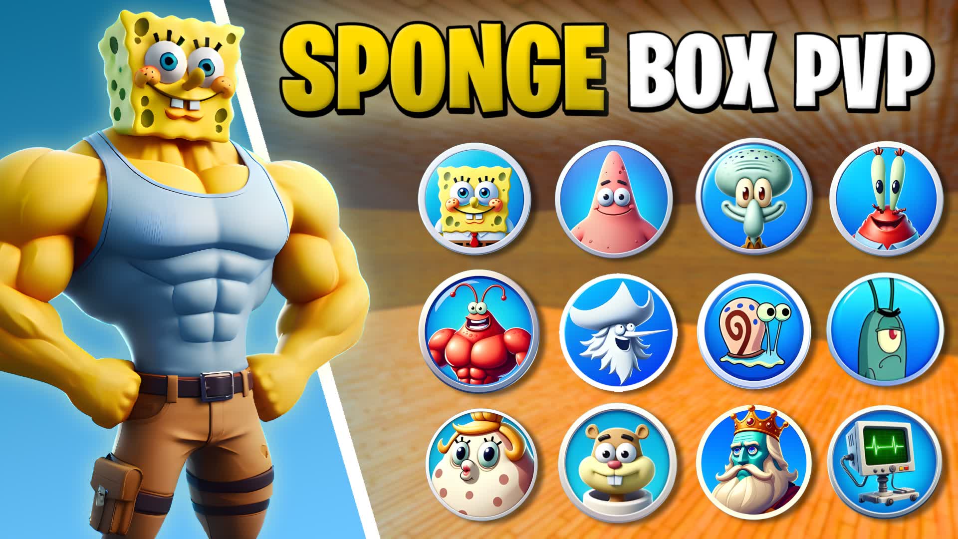 SPONGE BOXFIGHTS 📦 [ pulsix ] – Fortnite Creative Map Code