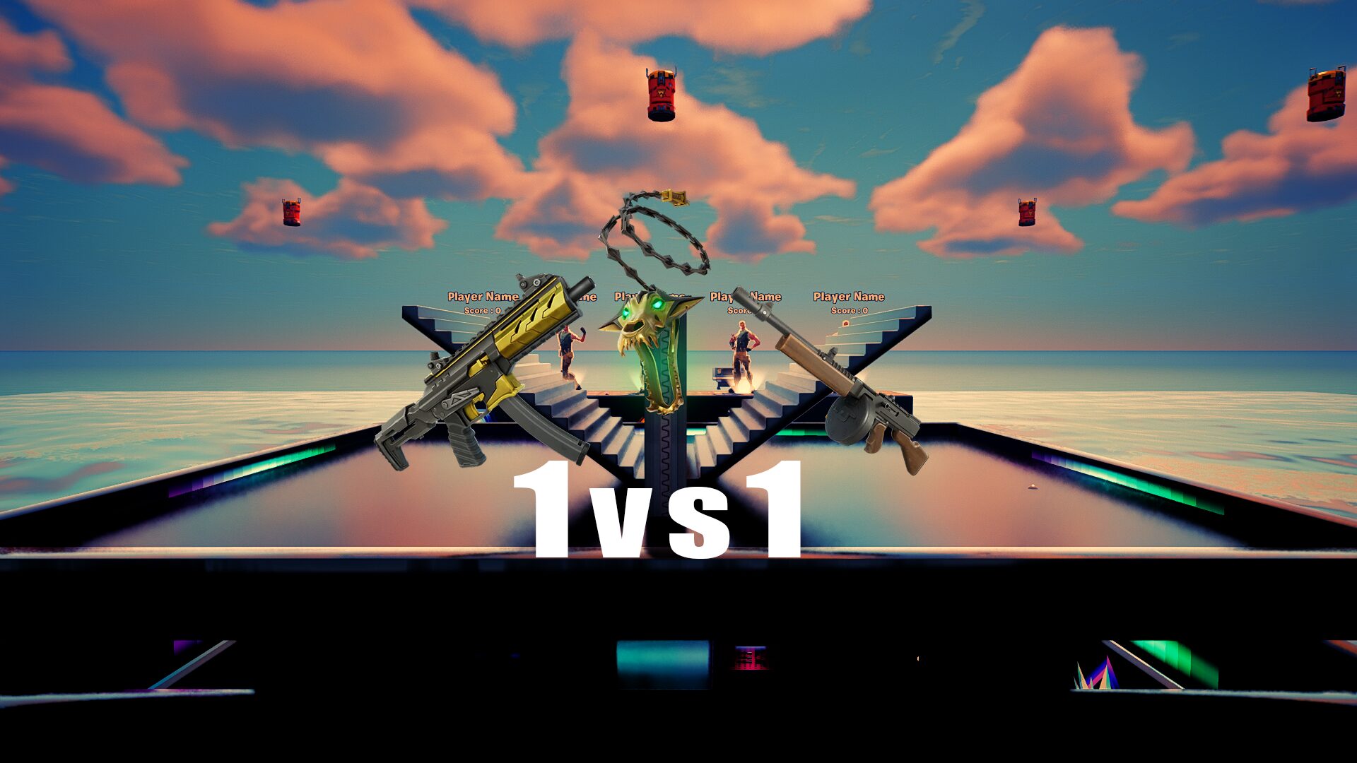 🏆1 VS 1 CHAINS OF HADES🏆 [ chamiseul ] – Fortnite Creative Map Code