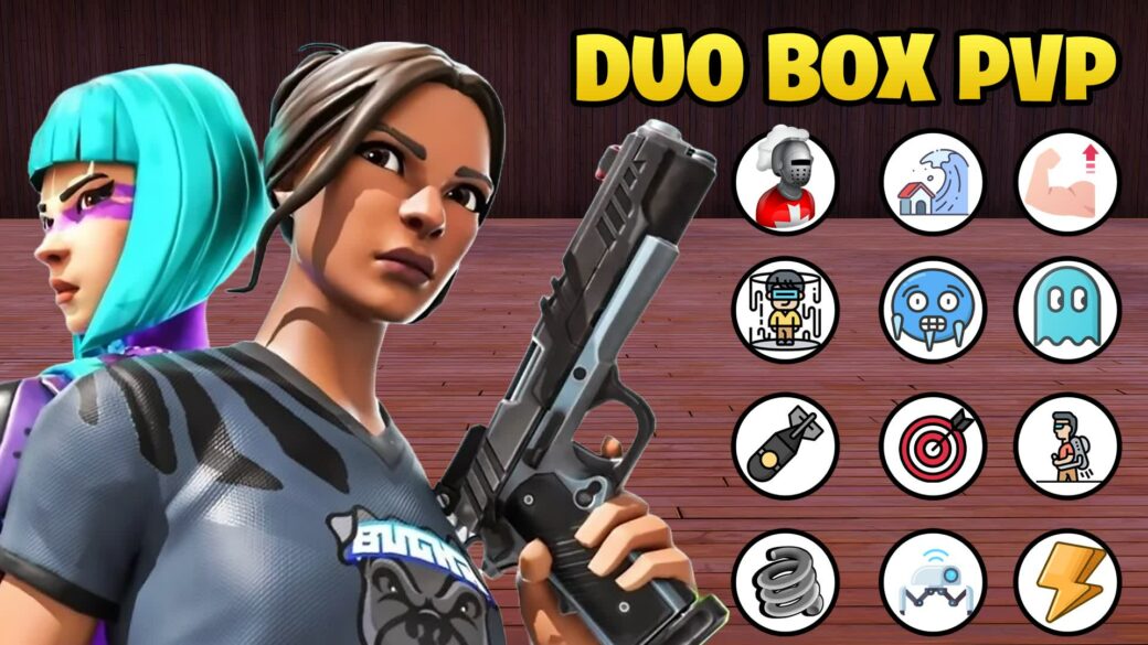 DUO BOX PVP 📦 [ oxxide ] – Fortnite Creative Map Code