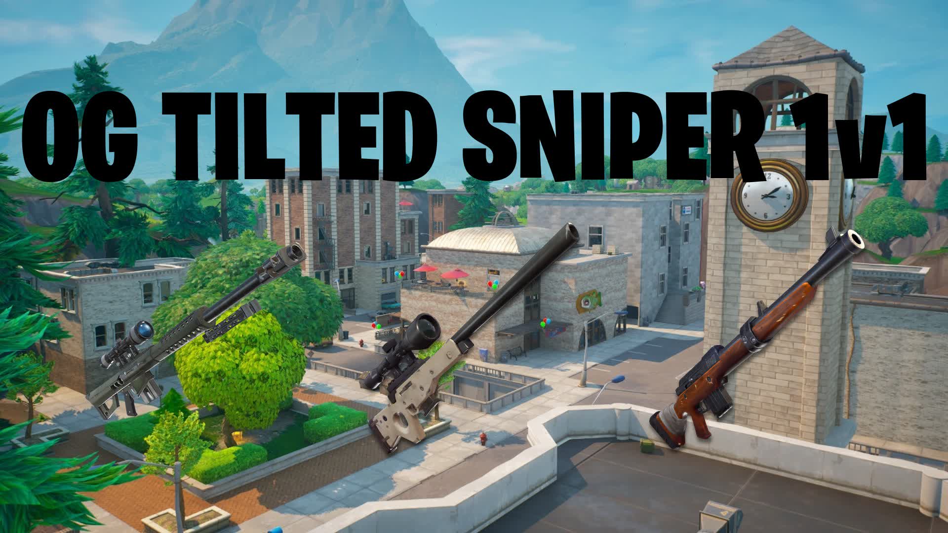 OG Tilted sniper 1v1 [ lion_cc ] – Fortnite Creative Map Code