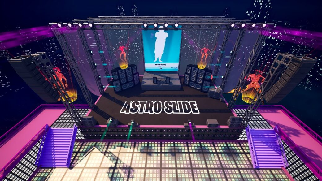 ASTRO SLIDE [ cortexmap ] – Fortnite Creative Map Code