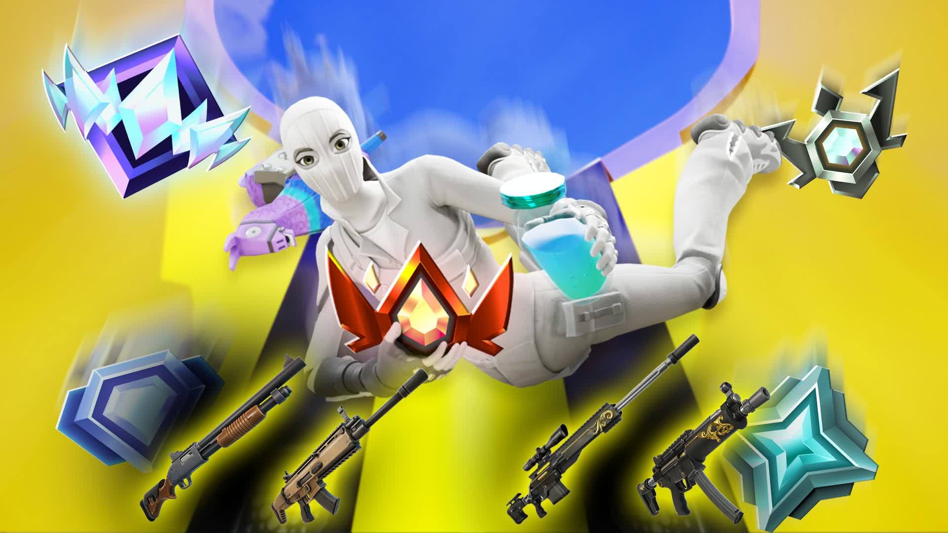 POWER PIT RANKED - FREE FOR ALL [ juupiii ] – Fortnite Creative Map Code