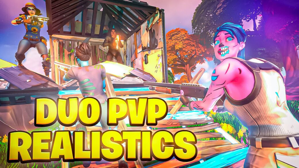 Duo Realistic PVP [ wembananabuilds ] – Fortnite Creative Map Code