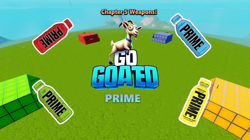 🐐 GO GOATED! 🔴PRIME🌀 [ vendora ] – Fortnite Creative Map Code