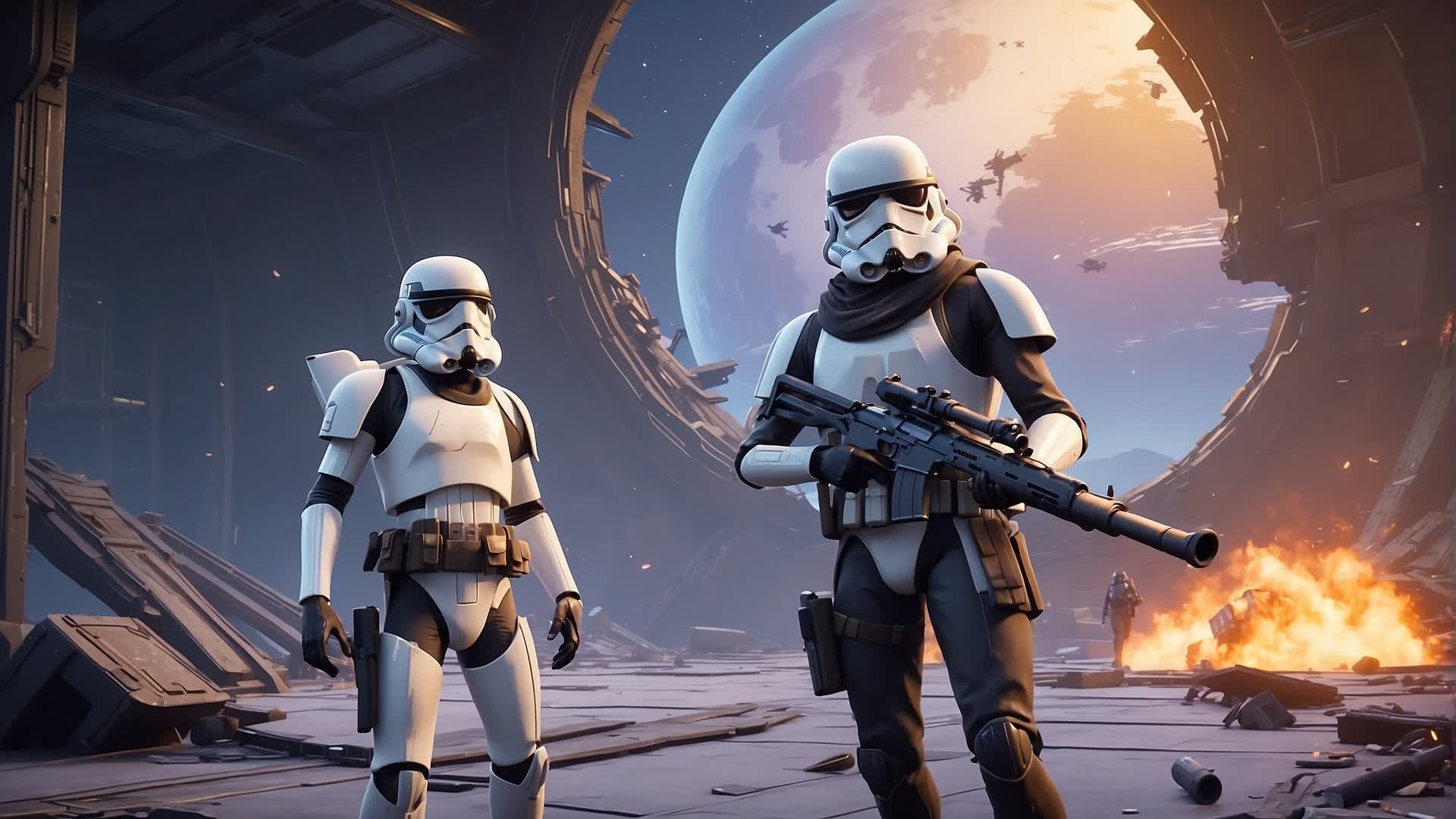 GALACTIC ASSAULT DEATH STAR [ lanzeh ] – Fortnite Creative Map Code