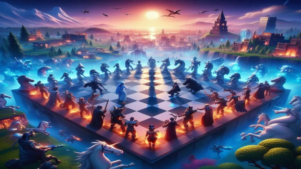 1v1 Chess Buildfight (16 Players) [ xnewt ] – Fortnite Creative Map Code