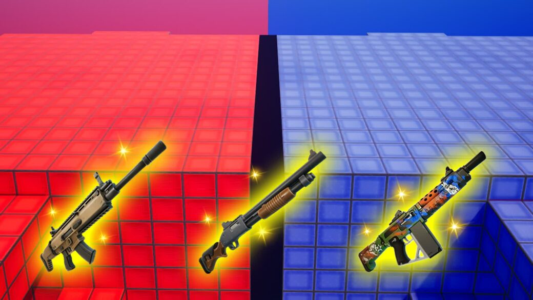 RED VS BLUE - ULTIMATE EDITION 🔴🔵 [ kaijin ] – Fortnite Creative Map Code