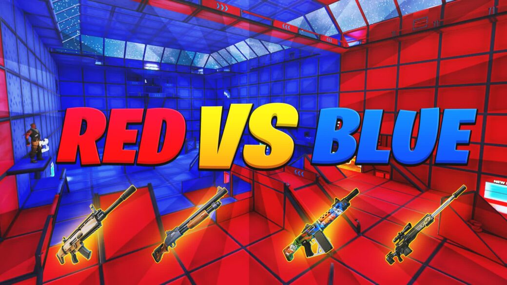🔴CH5 RED VS BLUE🔵 ZERO BUILD🚫 [ novahtv ] – Fortnite Creative Map Code