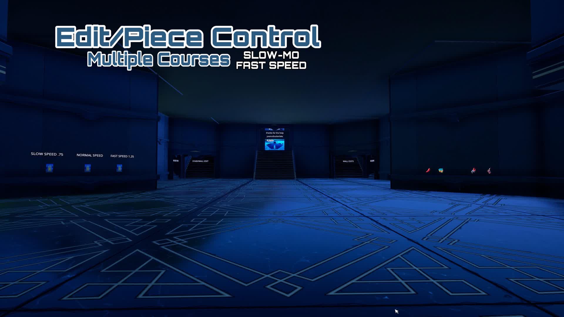 EDIT COURSE/PIECE CONTROL TRAINING [ iixove ] – Fortnite Creative Map Code