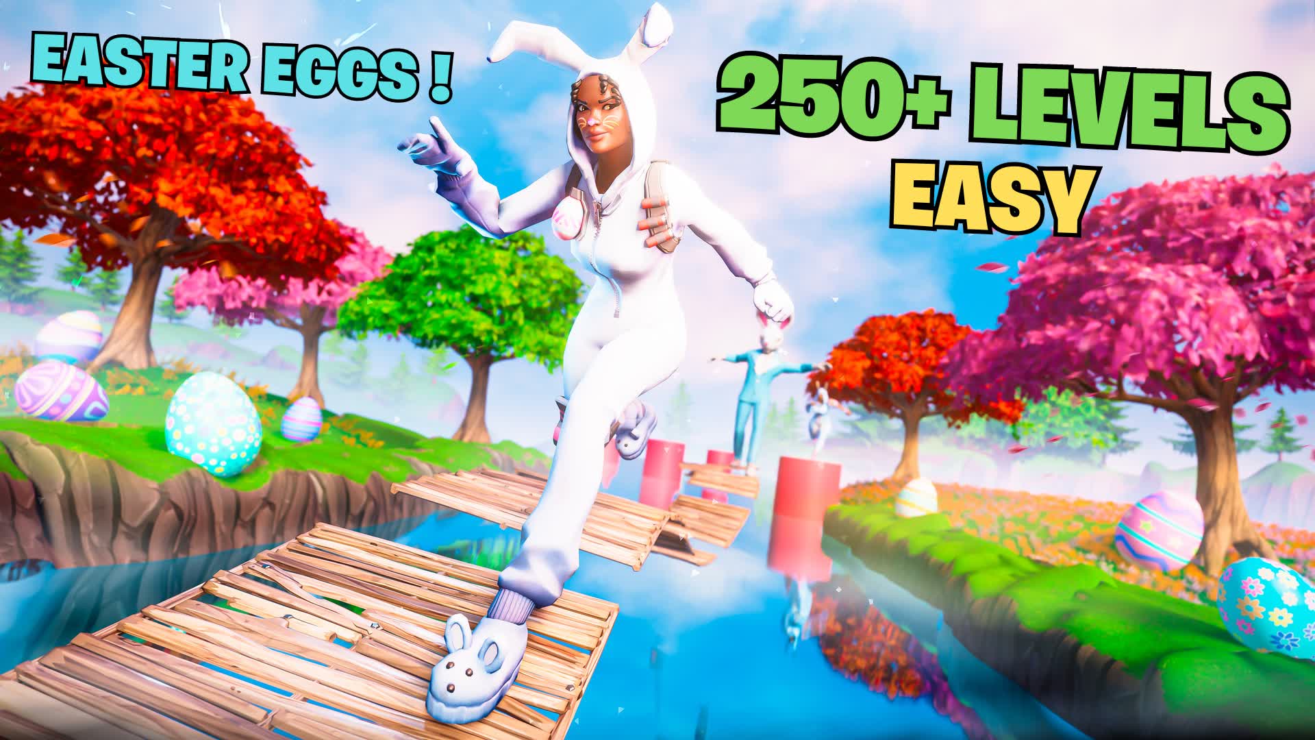 EASTER DEATHRUN - 250+ LEVELS [ cubestd ] – Fortnite Creative Map Code