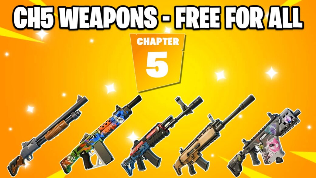 ⭐CH5 WEAPONS ONLY⭐ [ hawtboi ] – Fortnite Creative Map Code