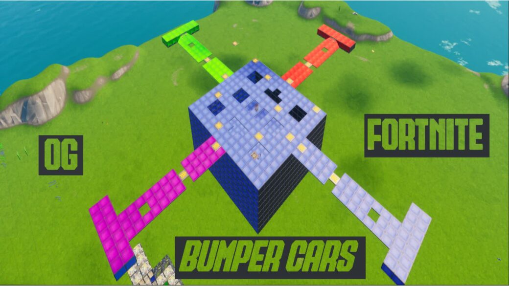 🚗 BUMPER CARS 🚗 [ krishaan ] – Fortnite Creative Map Code