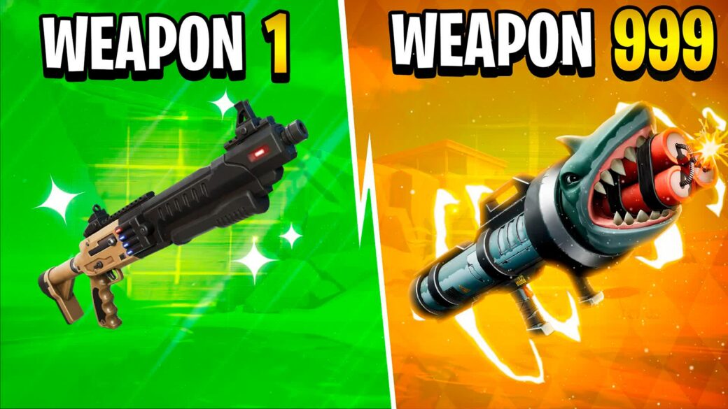 THE SHARK GUN GAME [ tstr ] – Fortnite Creative Map Code