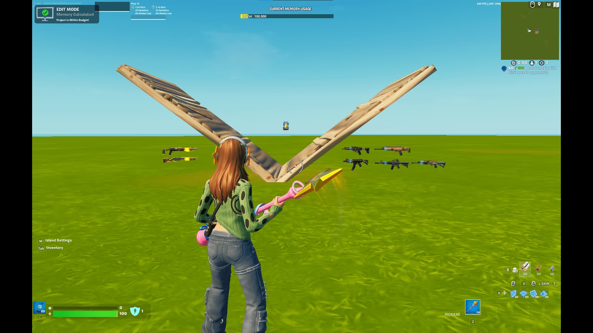 cakies 0 ping 1v1 map [ cakie ] – Fortnite Creative Map Code