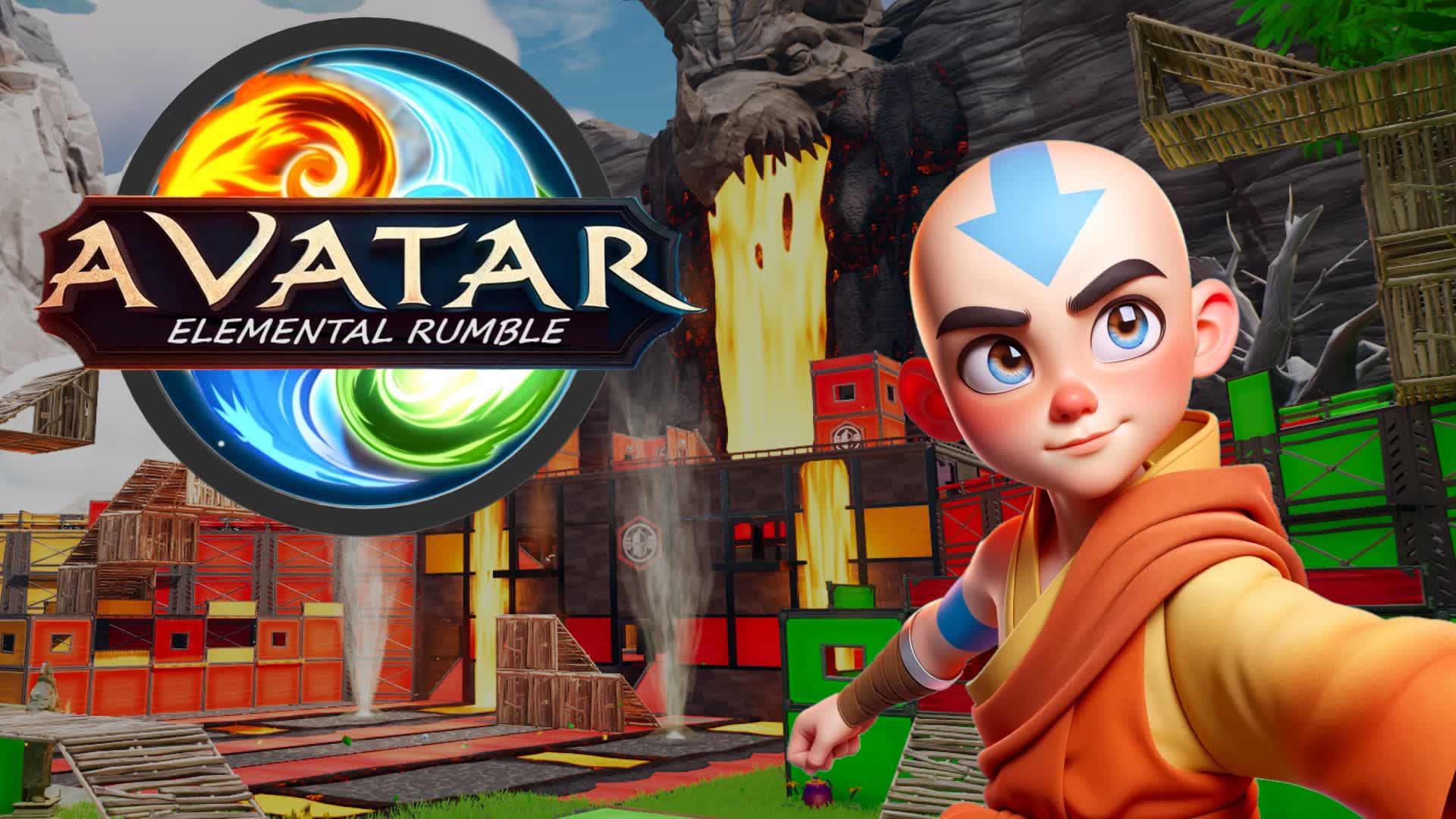 AVATAR 🛠️ Elemental Rumble [ thevamp ] – Fortnite Creative Map Code