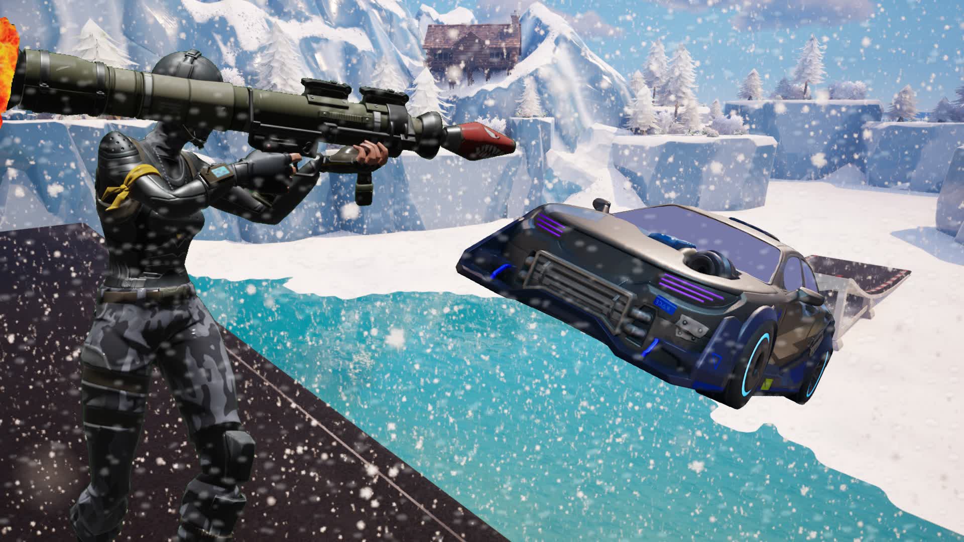 ROCKETS VS CARS 🥶🚀🚘 [ aey ] – Fortnite Creative Map Code