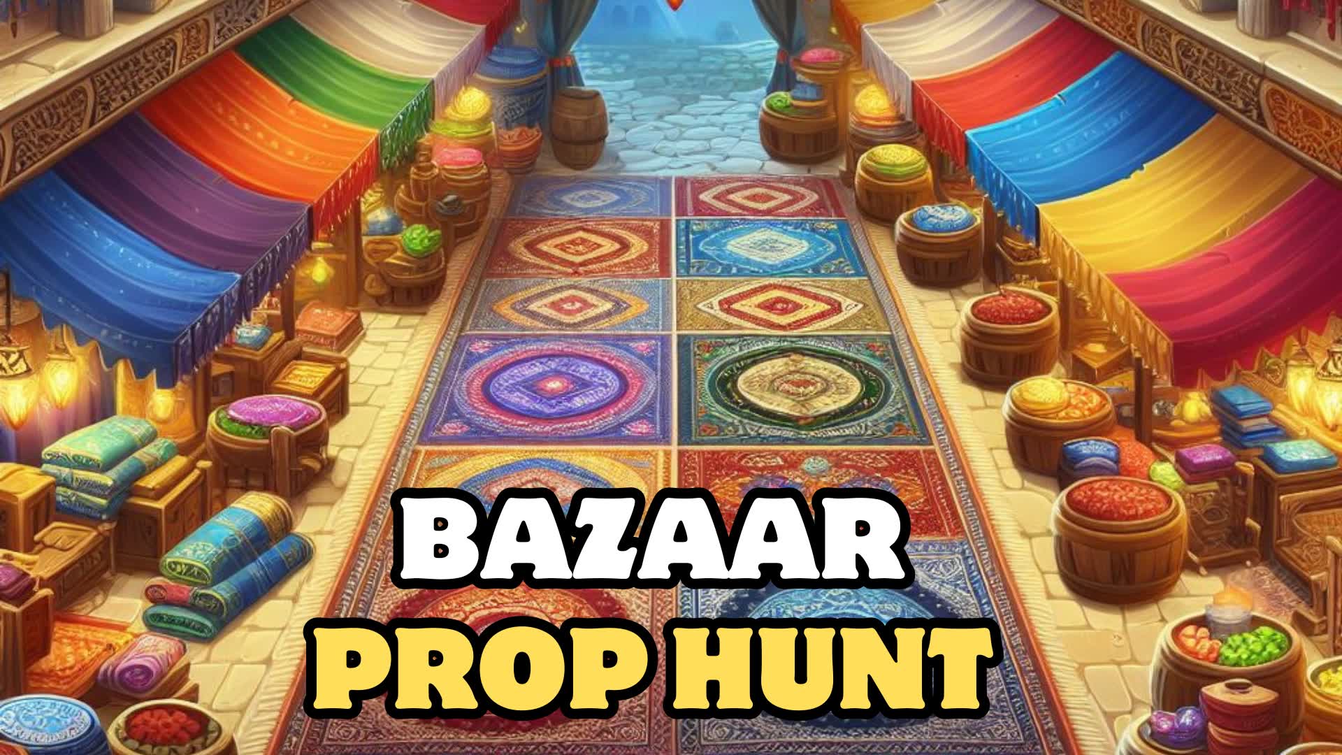 BAZAAR PROP HUNT🐫 [ bladesun ] – Fortnite Creative Map Code