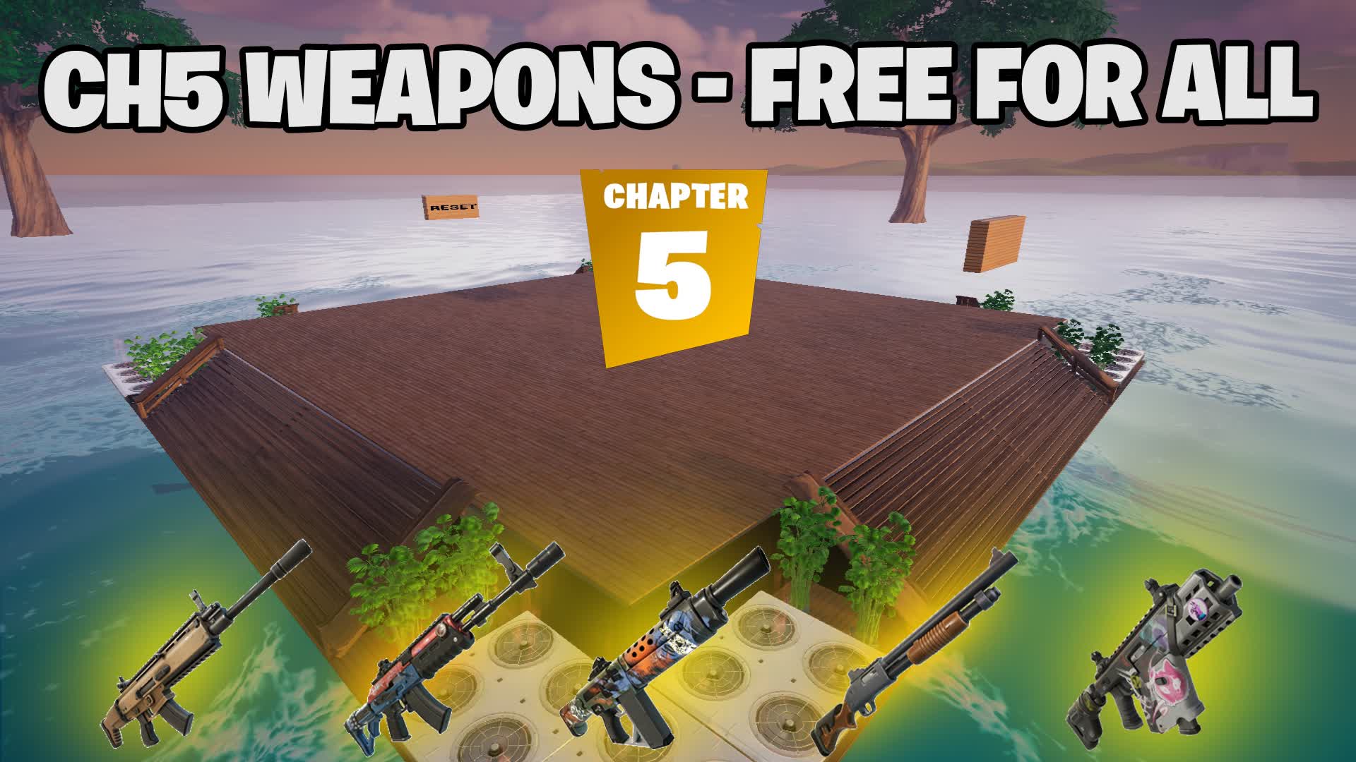 🌟FFA BUILD FIGHTS🌟 [CH5 WEAPONS] [ xekku ] – Fortnite Creative Map Code