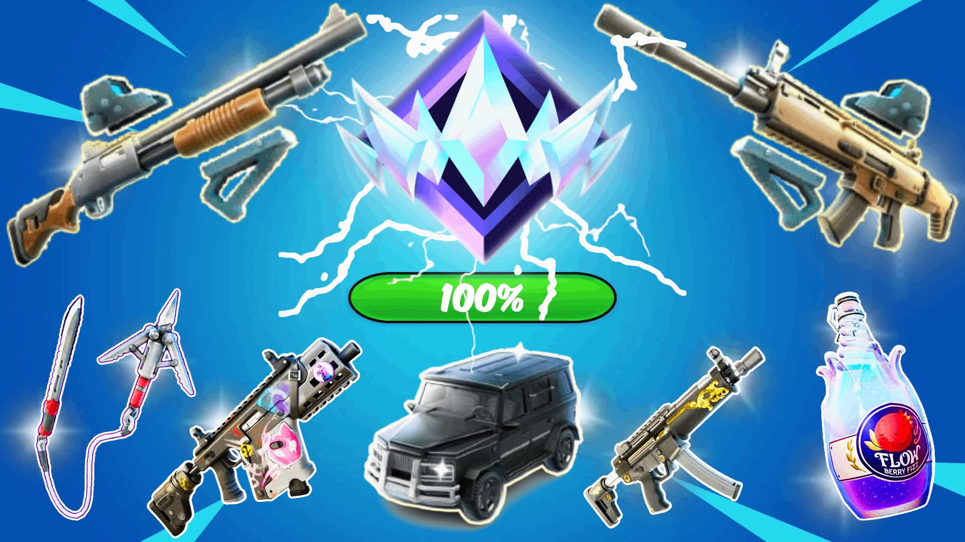 ULTIMATE 1V1 [2024] [ merkyfps ] – Fortnite Creative Map Code