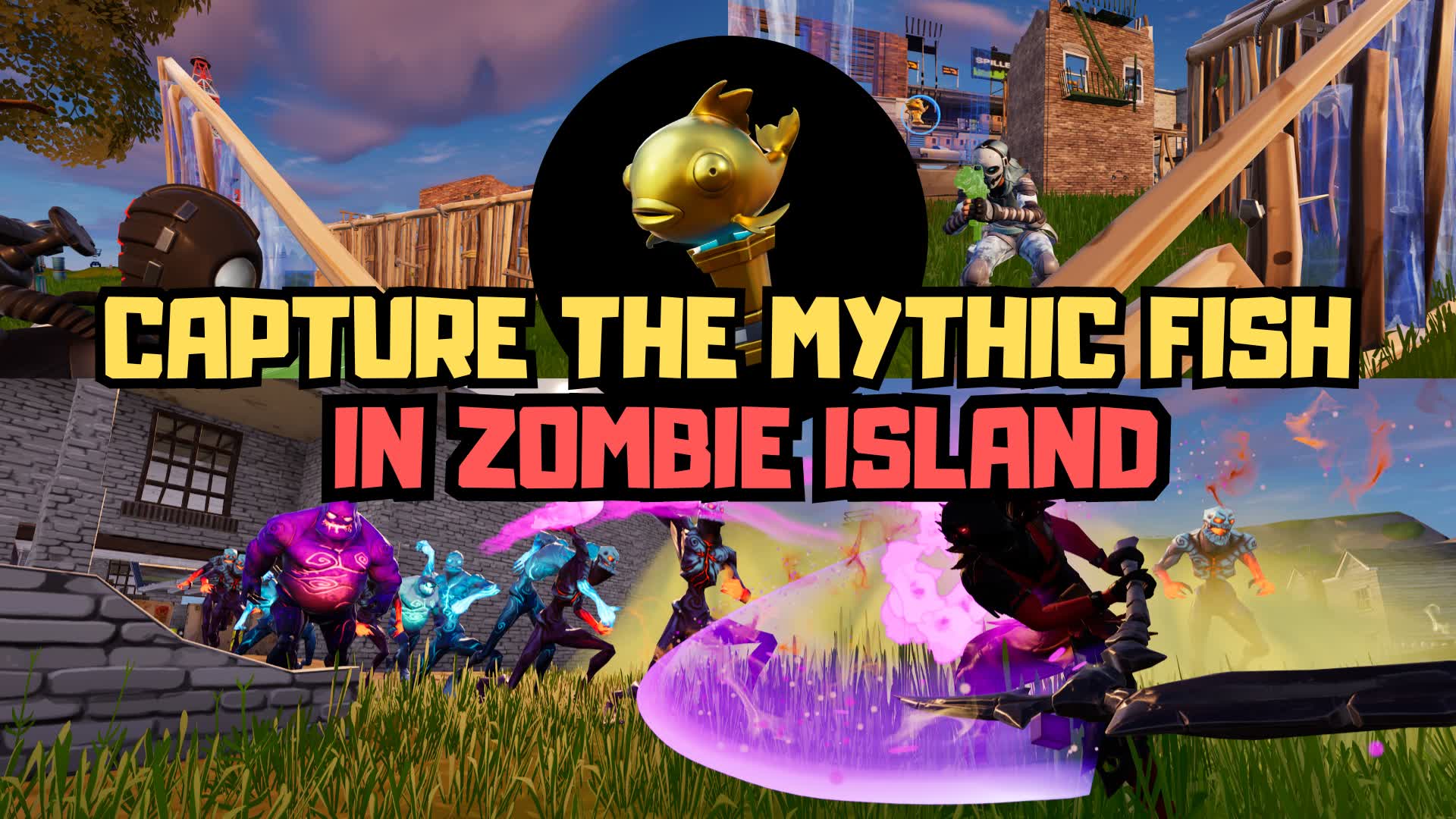 CAPTURE THE MYTHIC FISH ! [ makinalism ] – Fortnite Creative Map Code