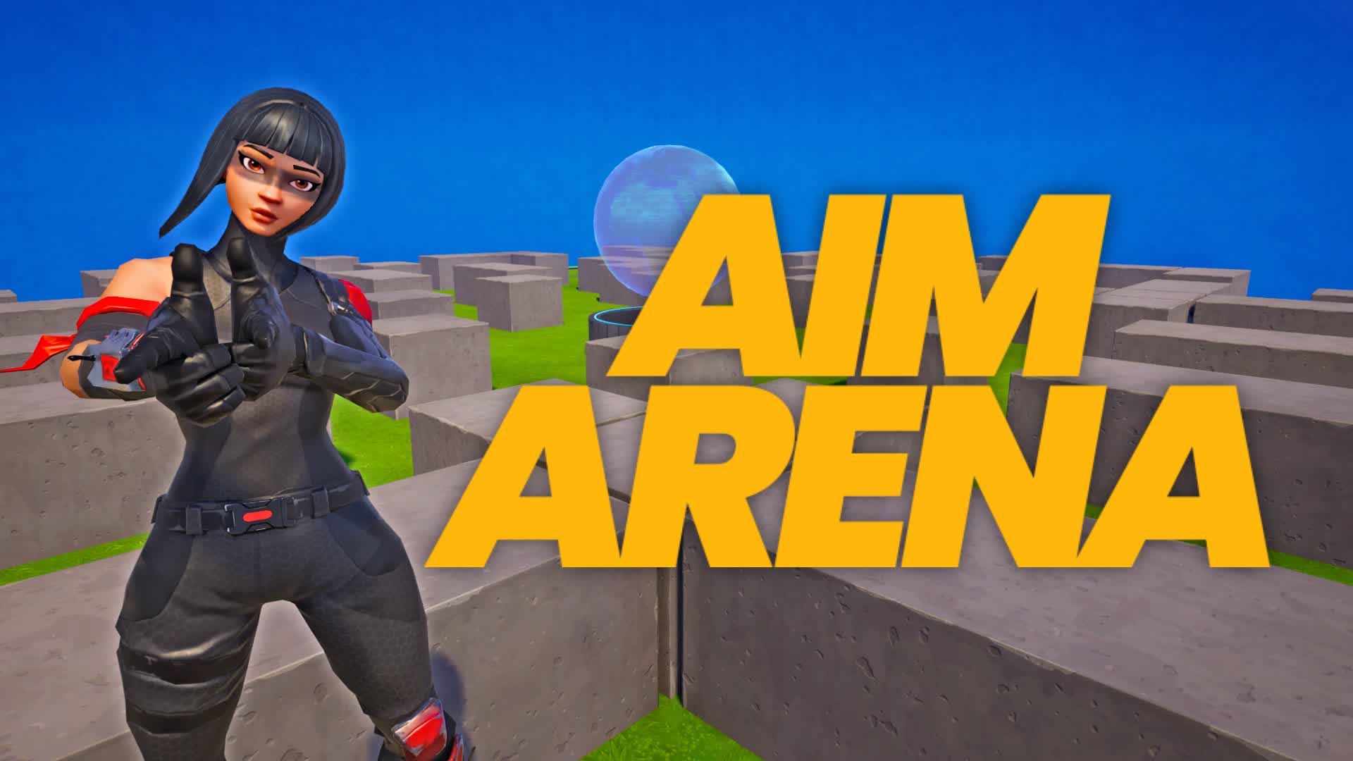 PRO AIM ARENA [ the-one ] – Fortnite Creative Map Code