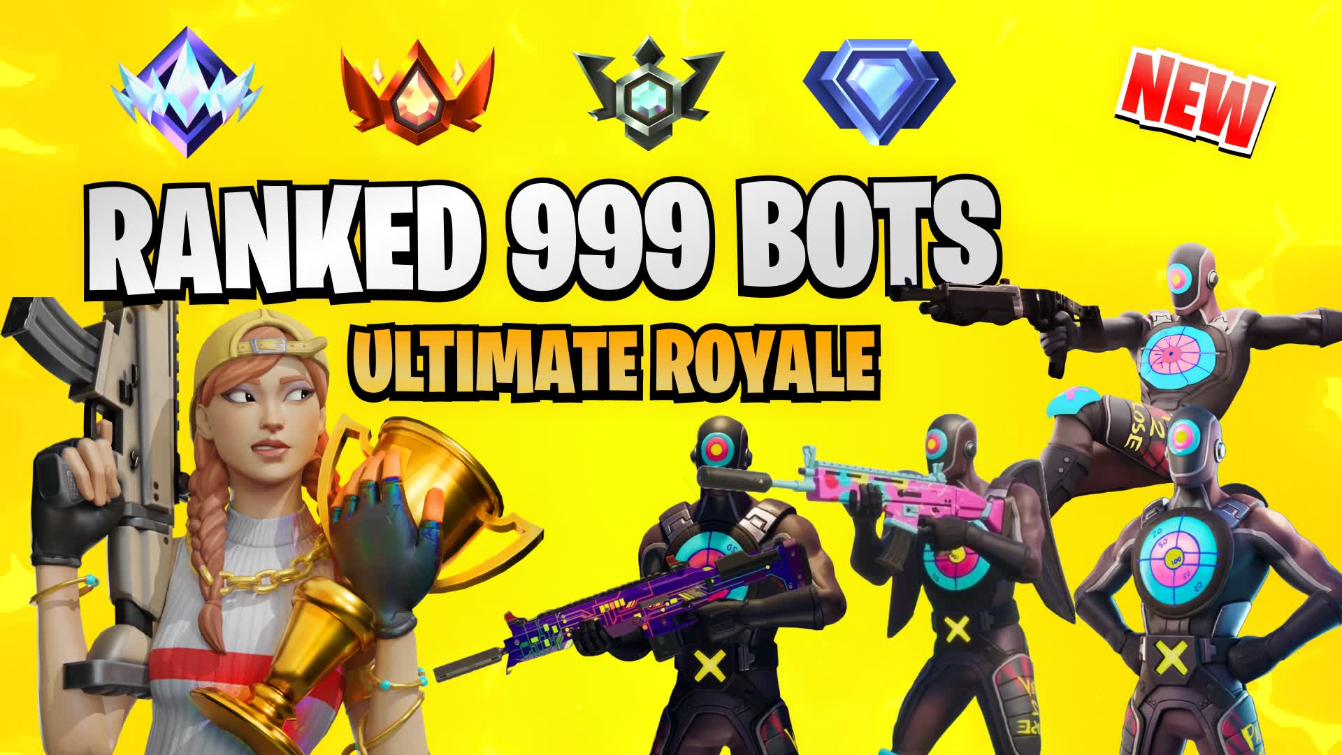 👑 RANKED 999 BOTS ULTIMATE ROYALE [ maestrorf ] – Fortnite Creative Map ...
