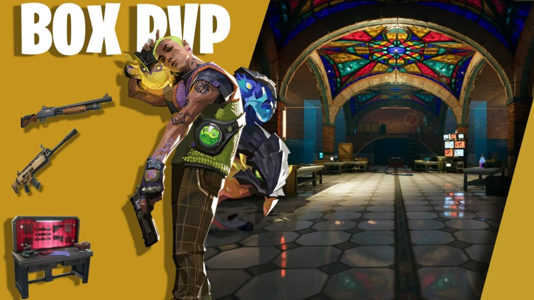 VALORANT BOX PVP [ galinhe ] – Fortnite Creative Map Code