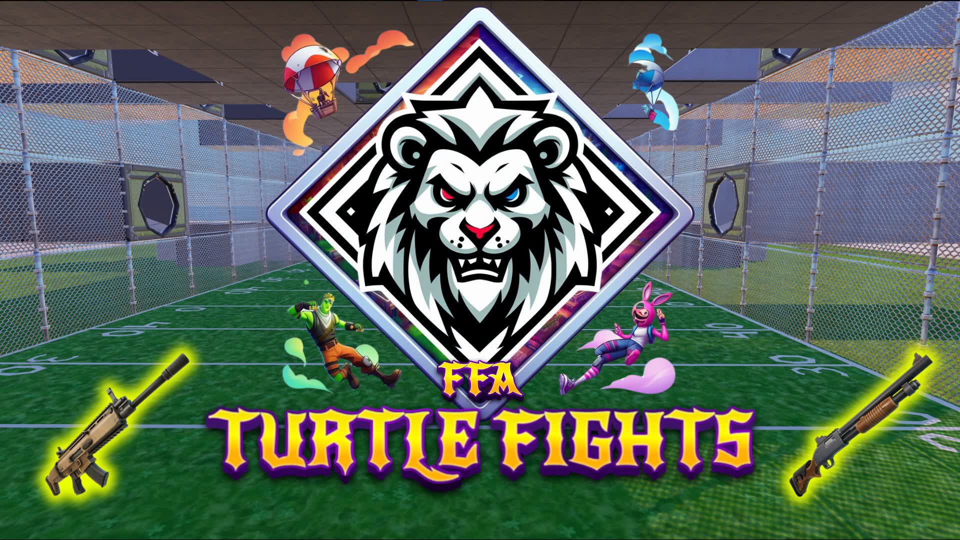 RAPID TURTLE FIGHTS FFA 📦 [ drg-gg ] – Fortnite Creative Map Code