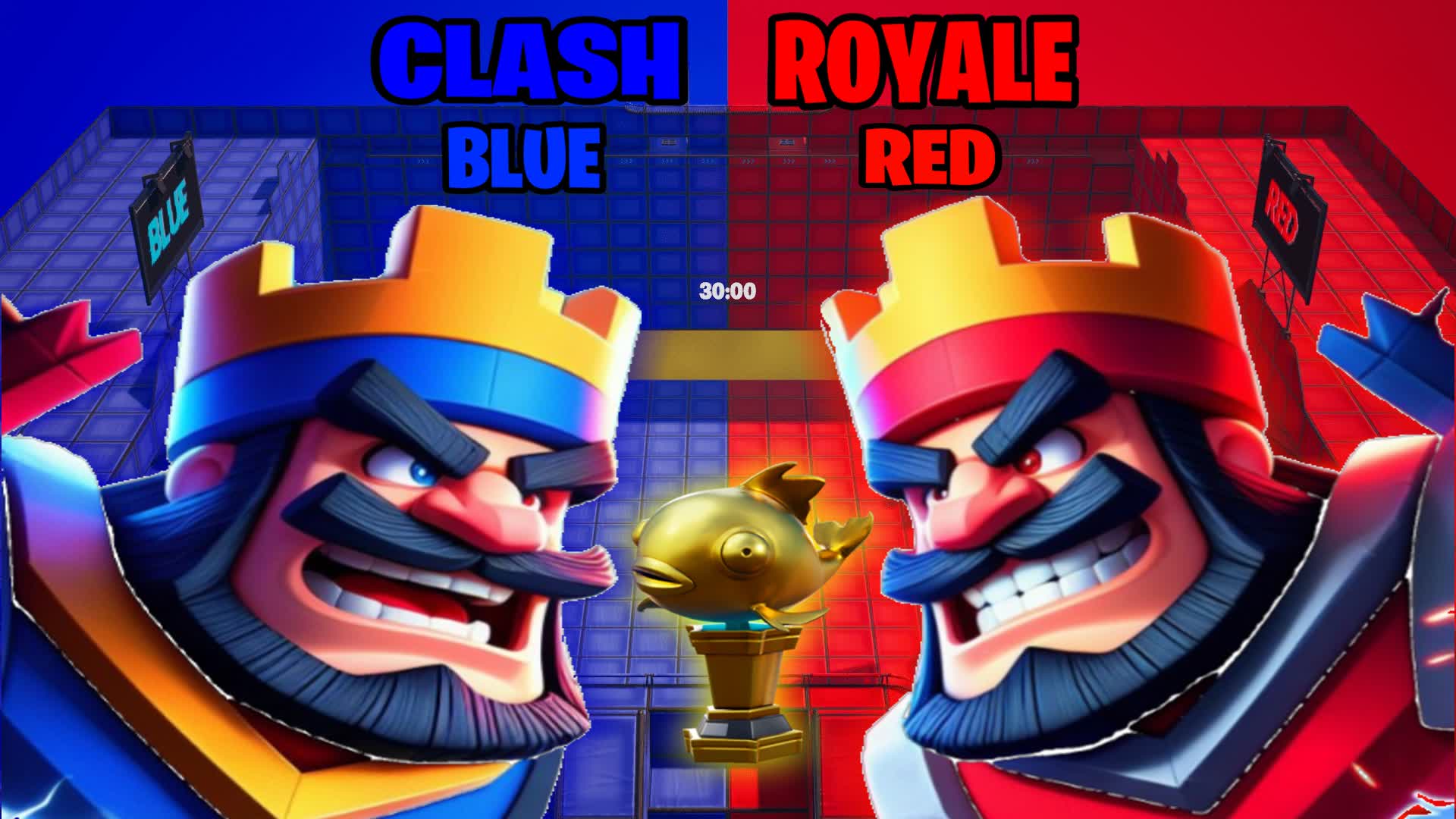 CLASH ROYALE RED VS BLUE 🔴🔵 [ chawalcreates ] – Fortnite Creative Map Code