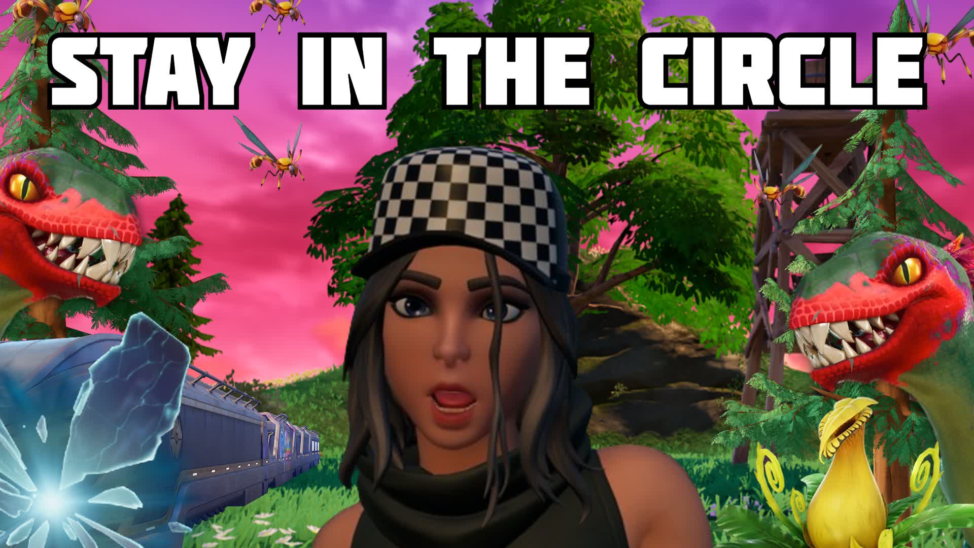 STAY IN THE CIRCLE [ esteban_dls ] – Fortnite Creative Map Code