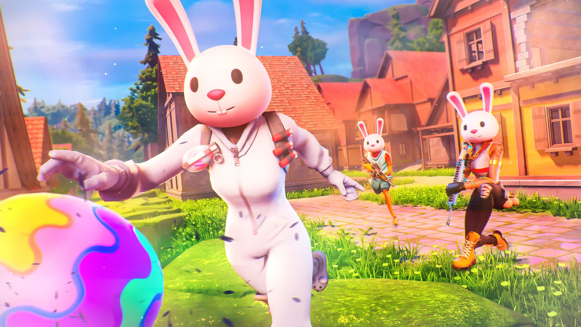 🐰 BUN BUN GUN RUN 🐰 [ kaigohi ] – Fortnite Creative Map Code