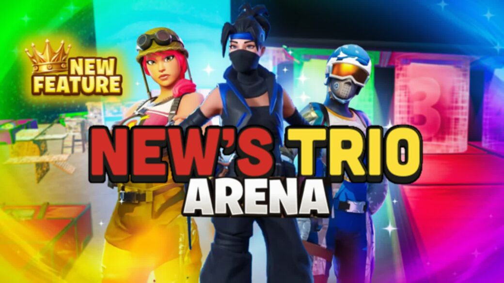 NEW'S TRIO ARENA [ nagua ] – Fortnite Creative Map Code