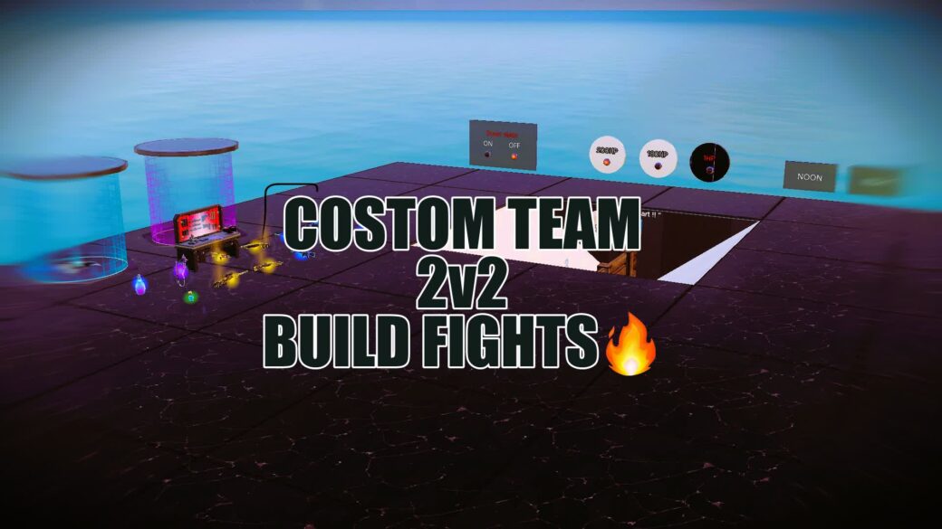 CUSTOM TEAM 2V2 BUILD FIGHTS [ aul ] – Fortnite Creative Map Code