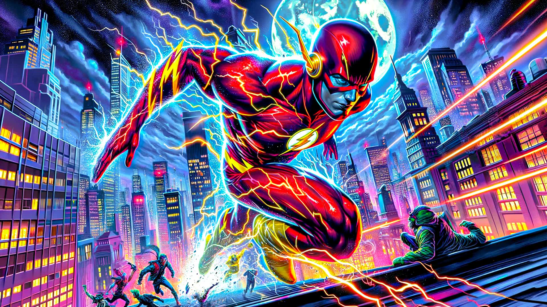 🚗Run in Central City with a BOTS [ ovt94 ] – Fortnite Creative Map Code