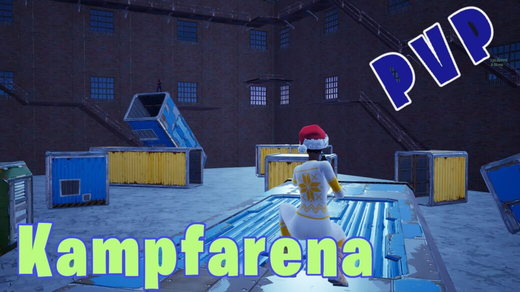 Kampfarena in einer Fabrik PVP [ gamasx ] – Fortnite Creative Map Code