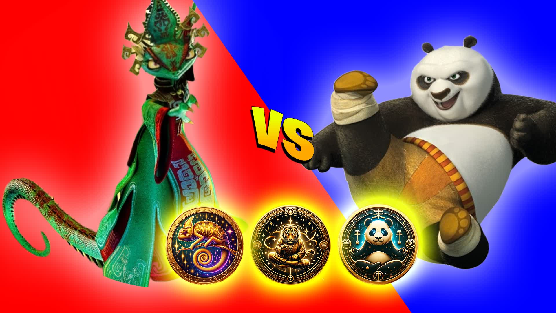 🐼KUNG FU PANDA RED VS BLUE 🔴🔵 [ fortmonkey ] – Fortnite Creative Map Code