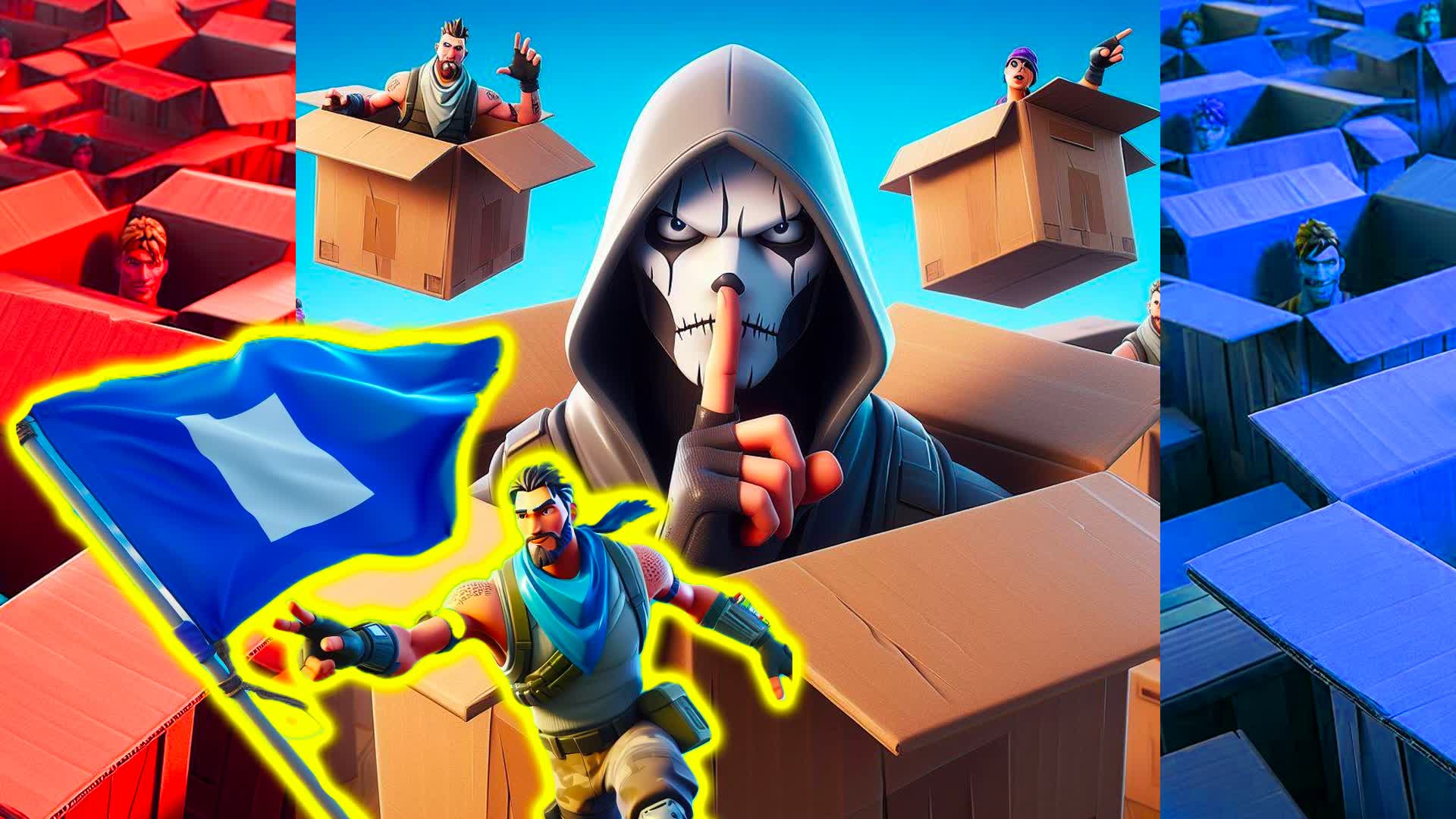 Creepin Cardboard Box Capture the Flag [ acid9 ] – Fortnite Creative ...