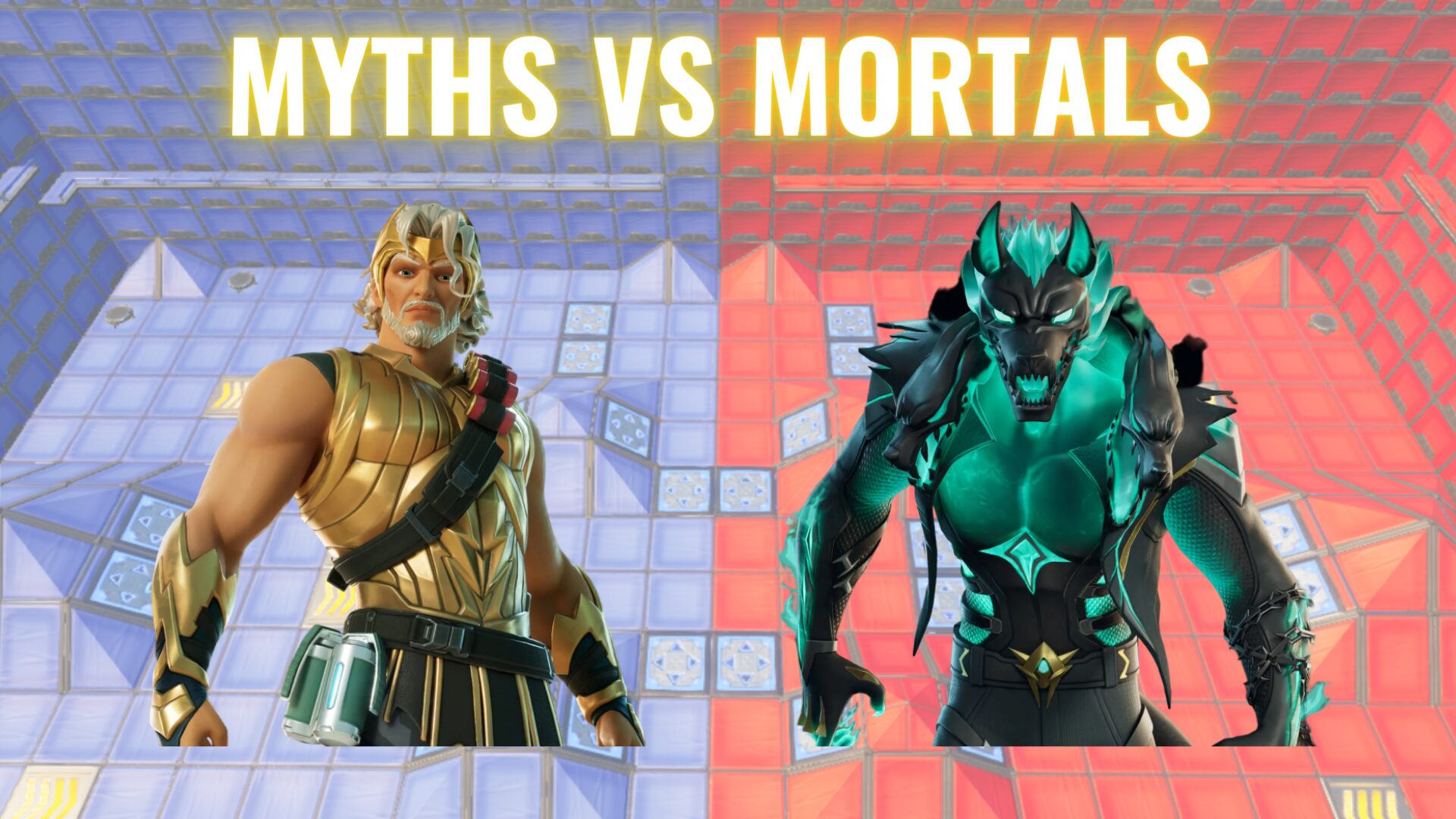 Myths VS Mortals ⚡ [ jsprs ] – Fortnite Creative Map Code