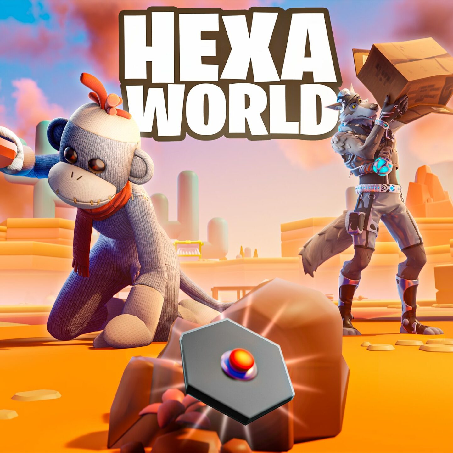 HEXA WORLD - Find The Button [ Smurff ] – Fortnite Creative Map Code