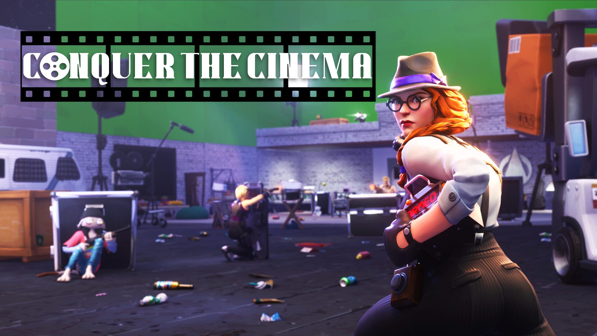 CONQUER THE CINEMA🎥 [ ard ] – Fortnite Creative Map Code