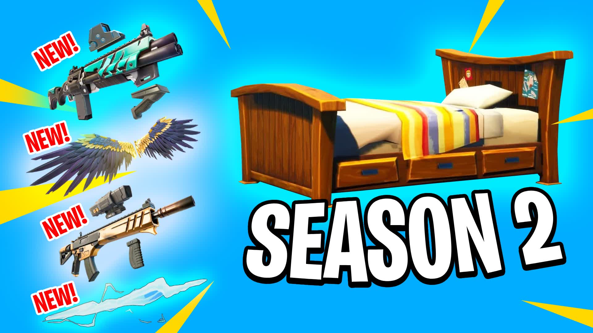 BED WARS - SEASON 2 [ sipsiking ] – Fortnite Creative Map Code