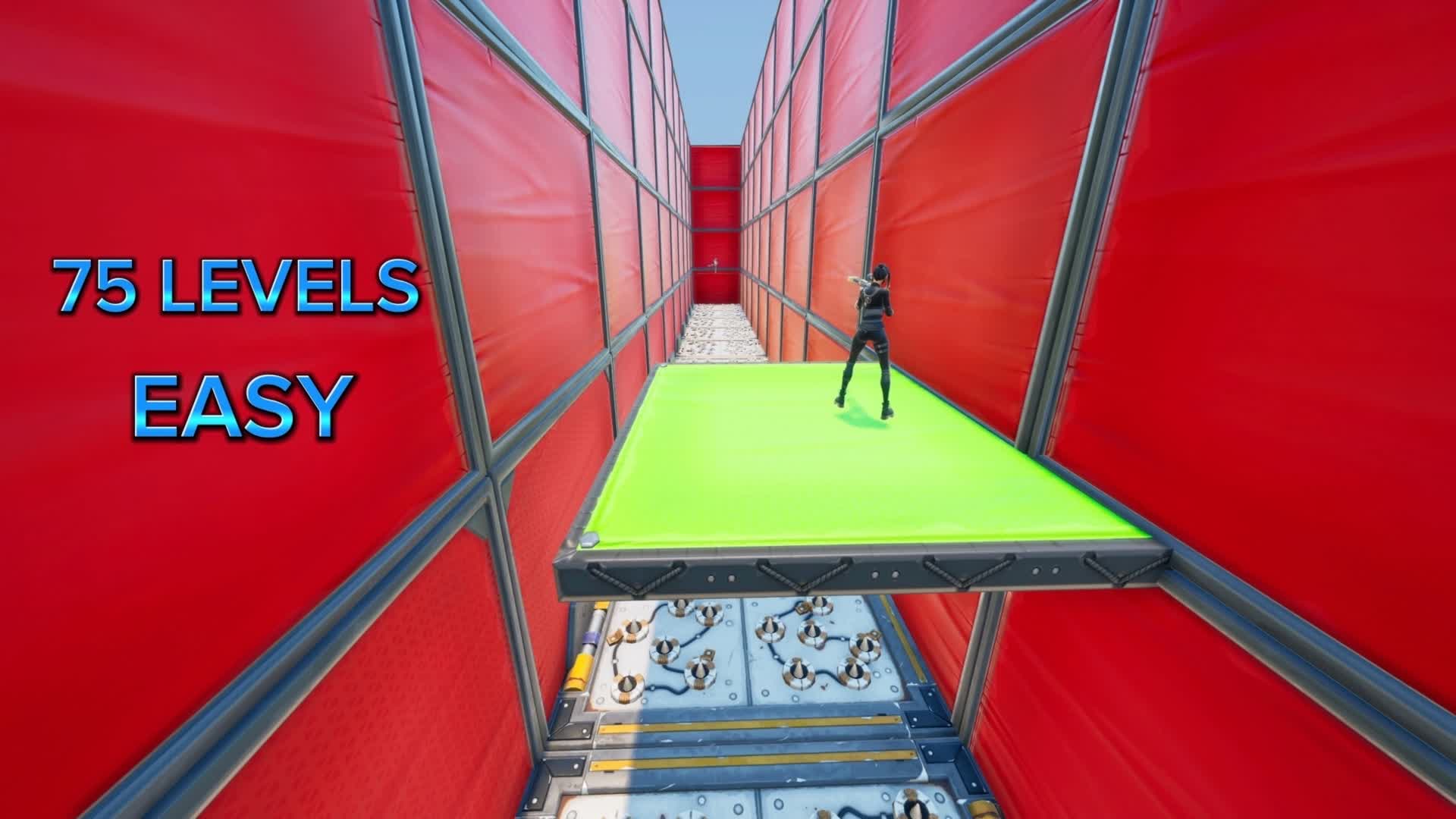 75 Levels easy Deathrun [ airok ] – Fortnite Creative Map Code