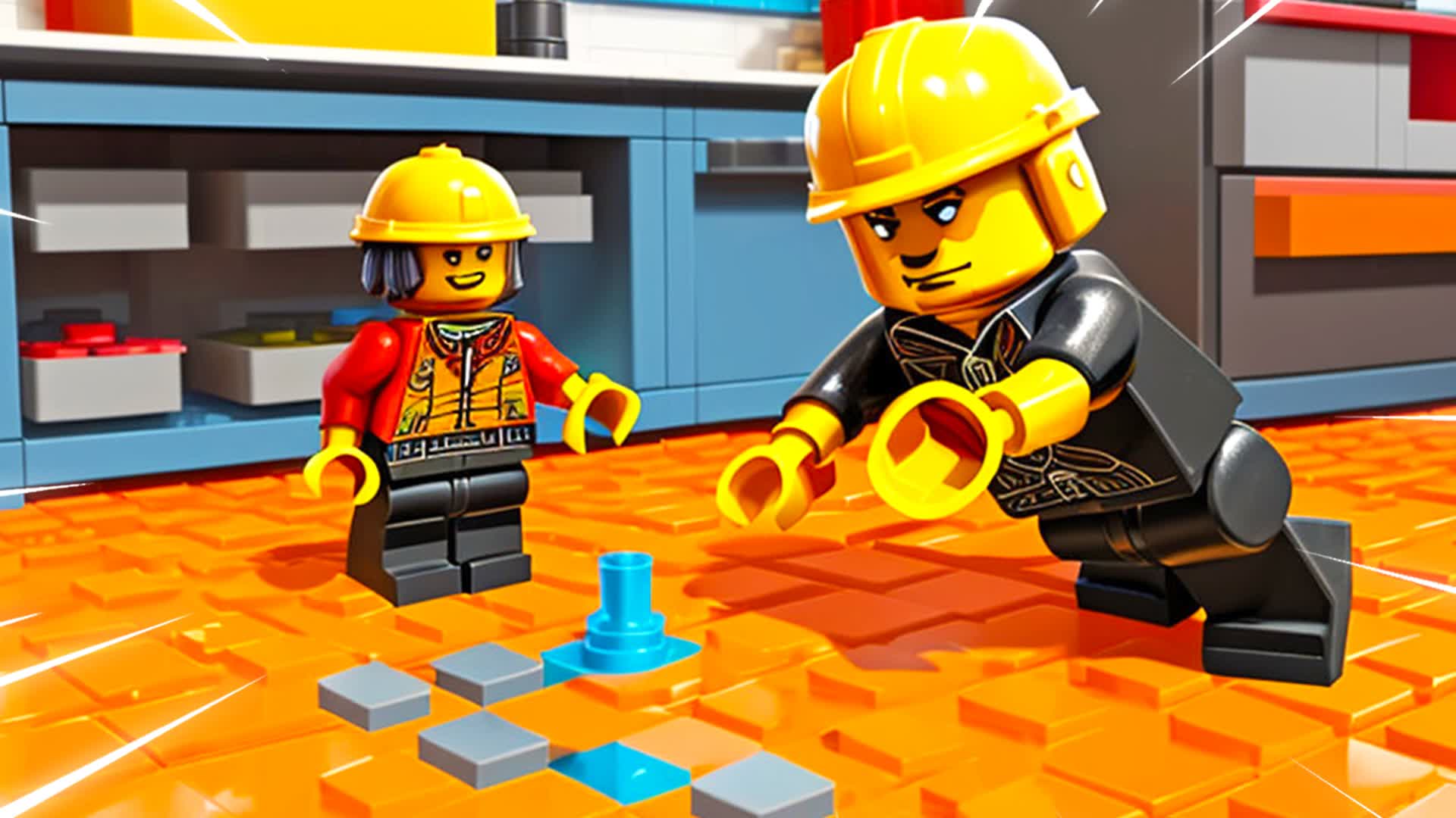 🌋 Lego - Floor is lava 🌋 [ df78 ] – Fortnite Creative Map Code